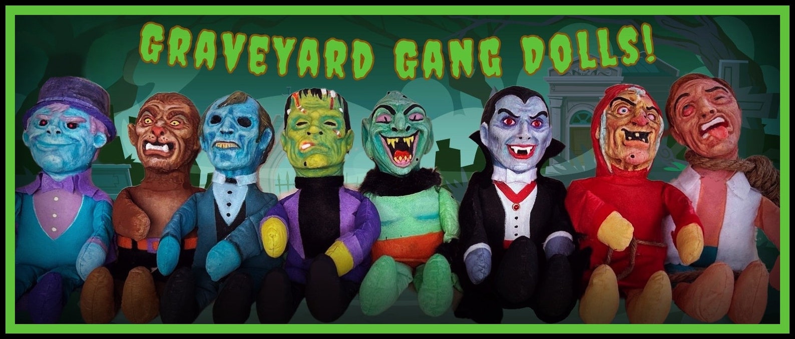 Graveyard Gang Doll the Old Witch - Etsy