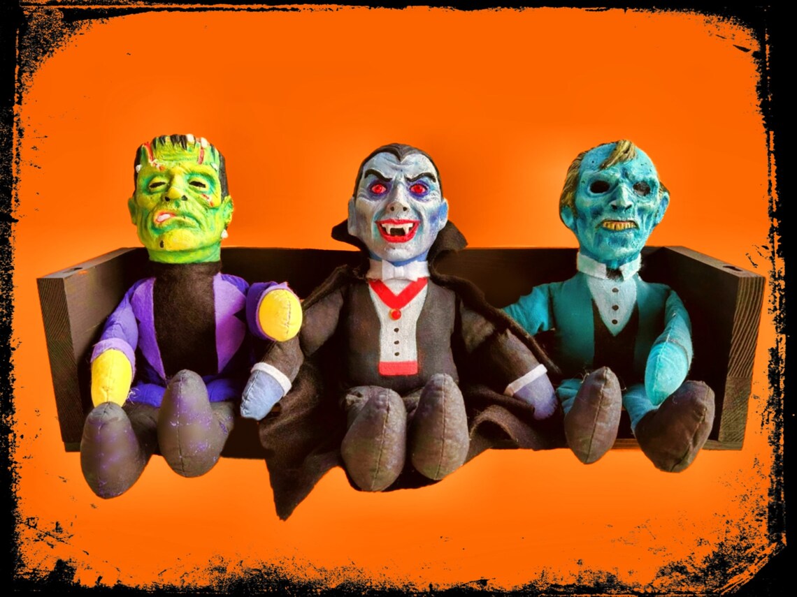 Graveyard Gang Doll the Lab Monster - Etsy