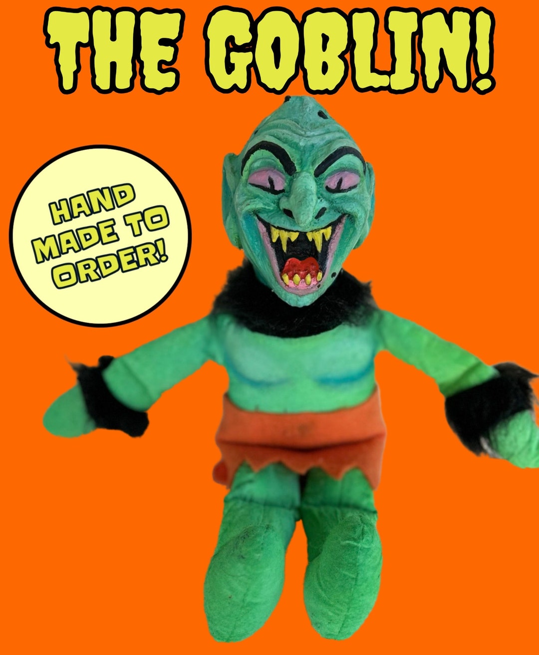 Graveyard Gang Doll "the Goblin" - Etsy