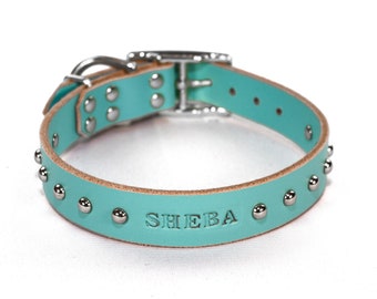 Light Blue Dog Collar | Etsy