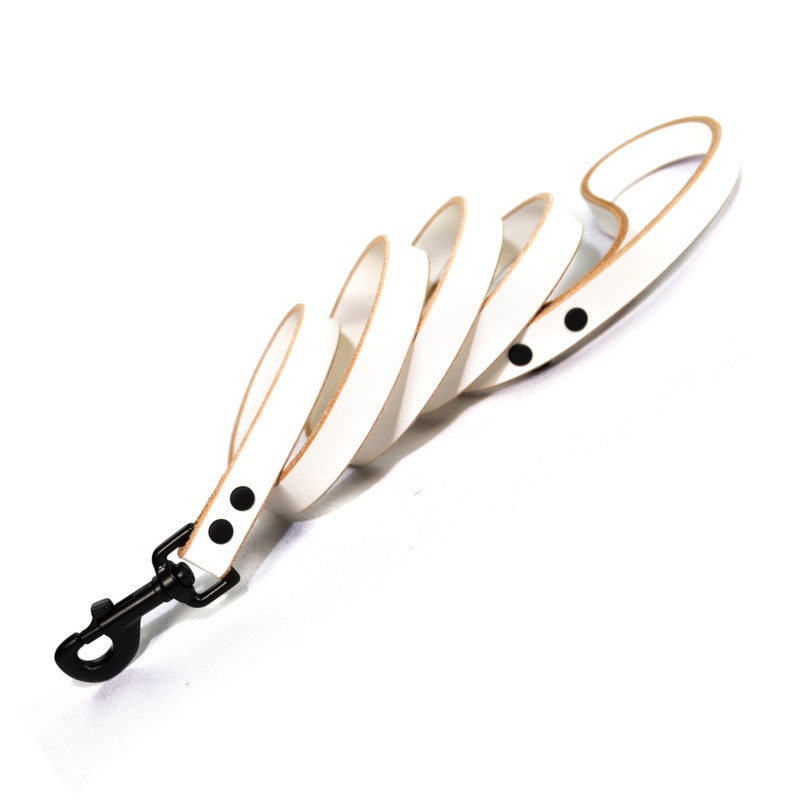 White Leash - Etsy