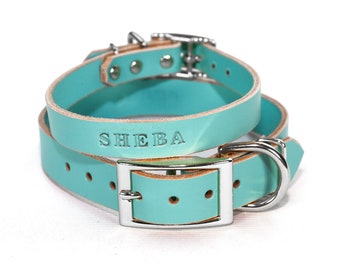 Light Blue Dog Collar | Etsy