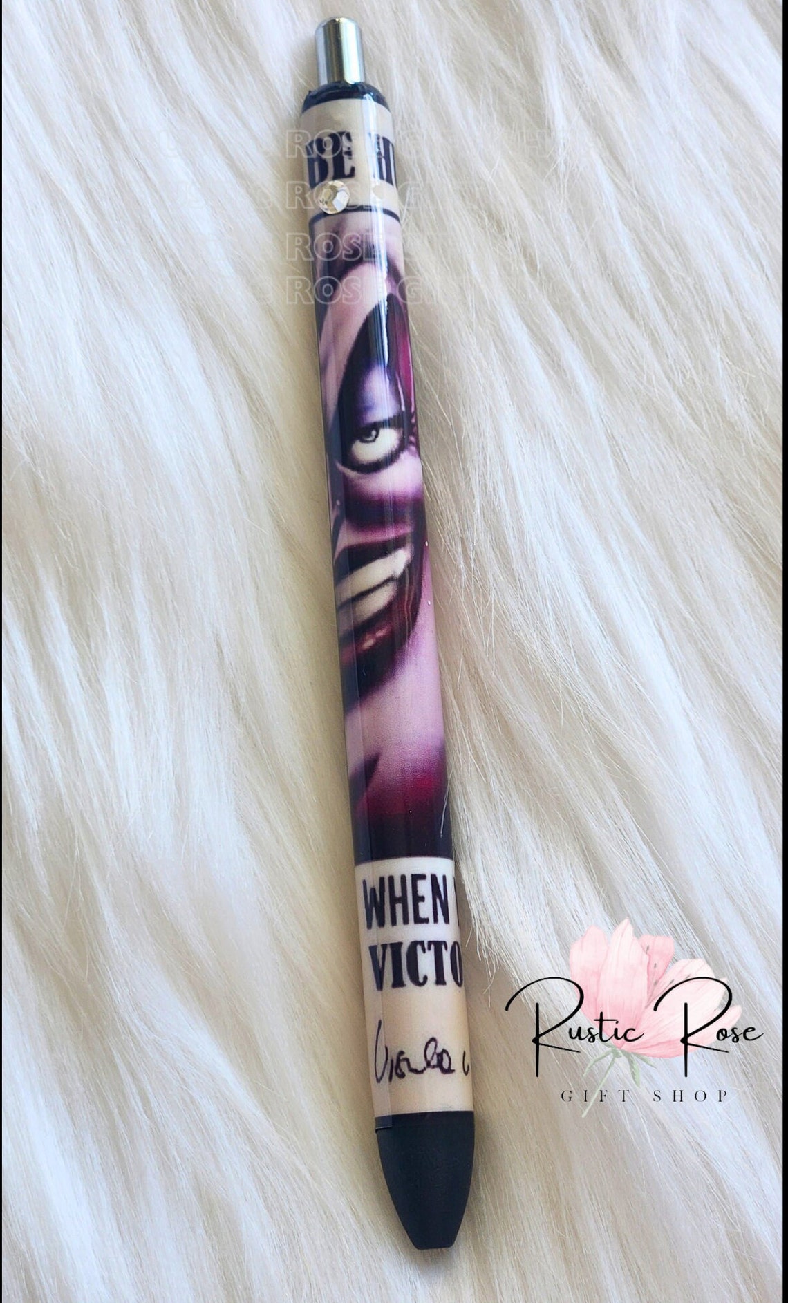 Evil Villain Pens W/ Sayings & Crystal #maleficent #ursula #cruela # ...