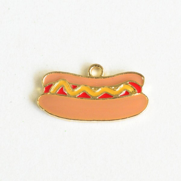 Hot Dog Pendant - Etsy