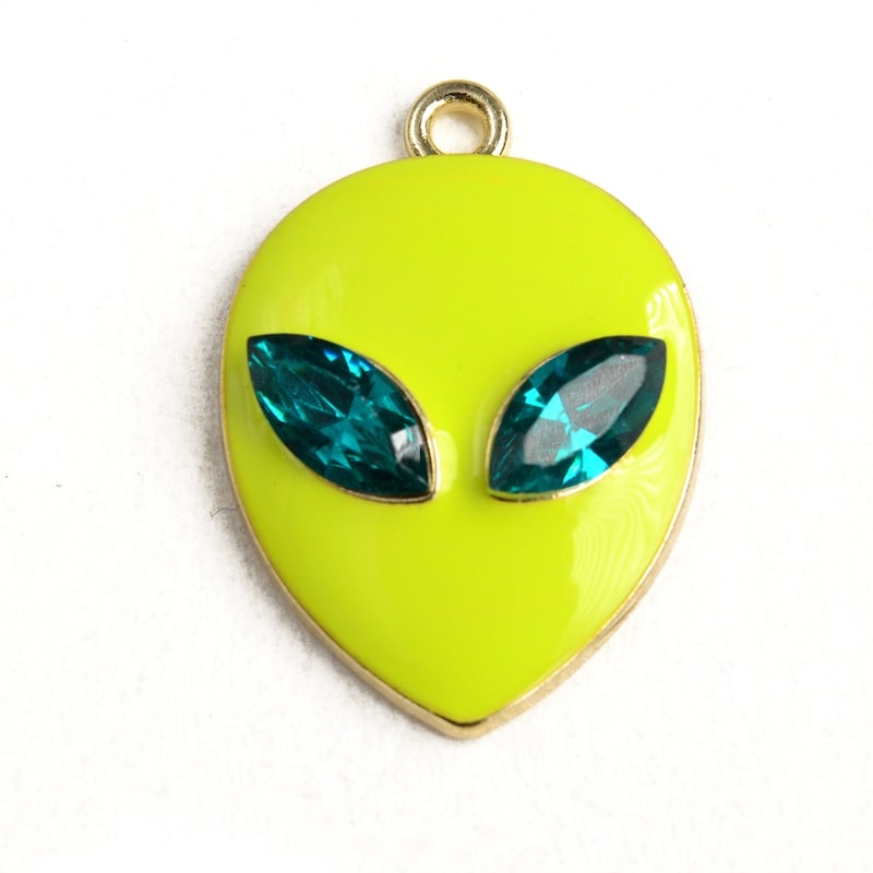Alien Charm - Etsy