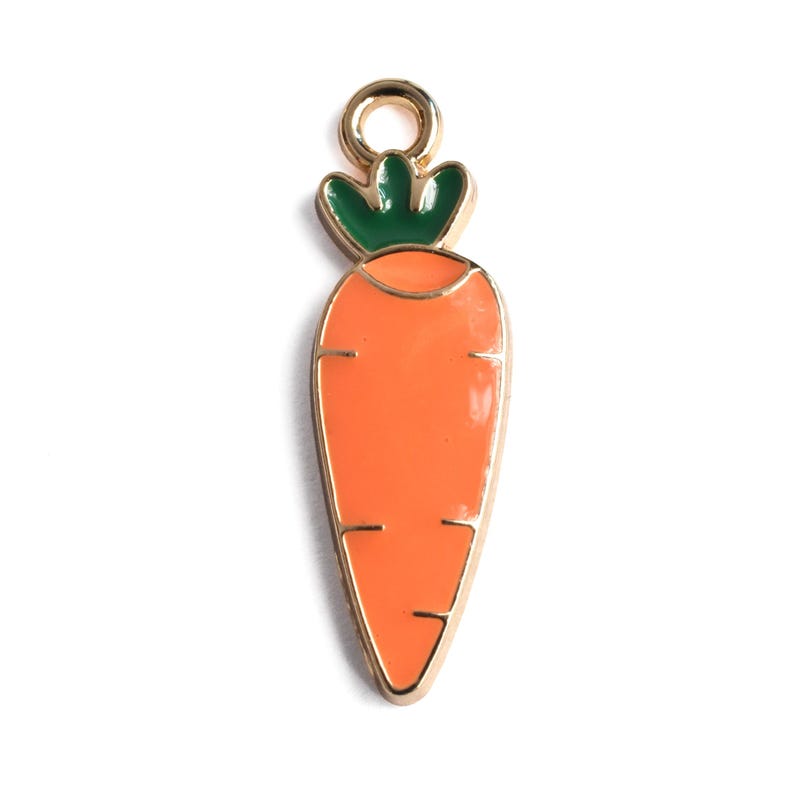 Carrot Charms - Etsy
