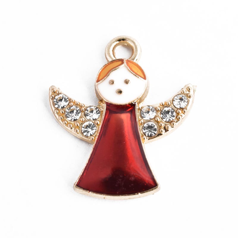 Angel Charm - Etsy