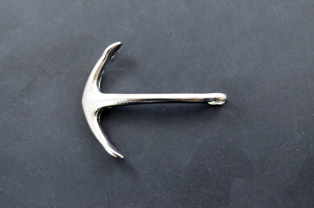 Silver Anchor Clasp Large Clasp Leather or Paracord Bracelet - Etsy