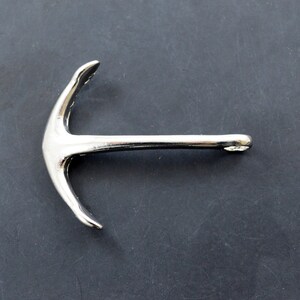 Silver Anchor Clasp Large Clasp Leather or Paracord Bracelet - Etsy