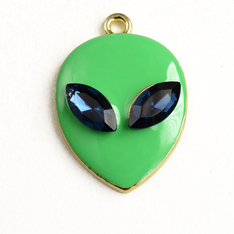Alien Charm - Etsy