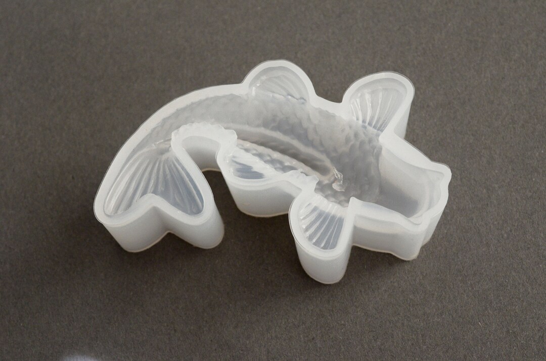 Koi Fish Mold, Silicone Mold for Resin, Goldfish 2 1/2" - 1 Pieces ...