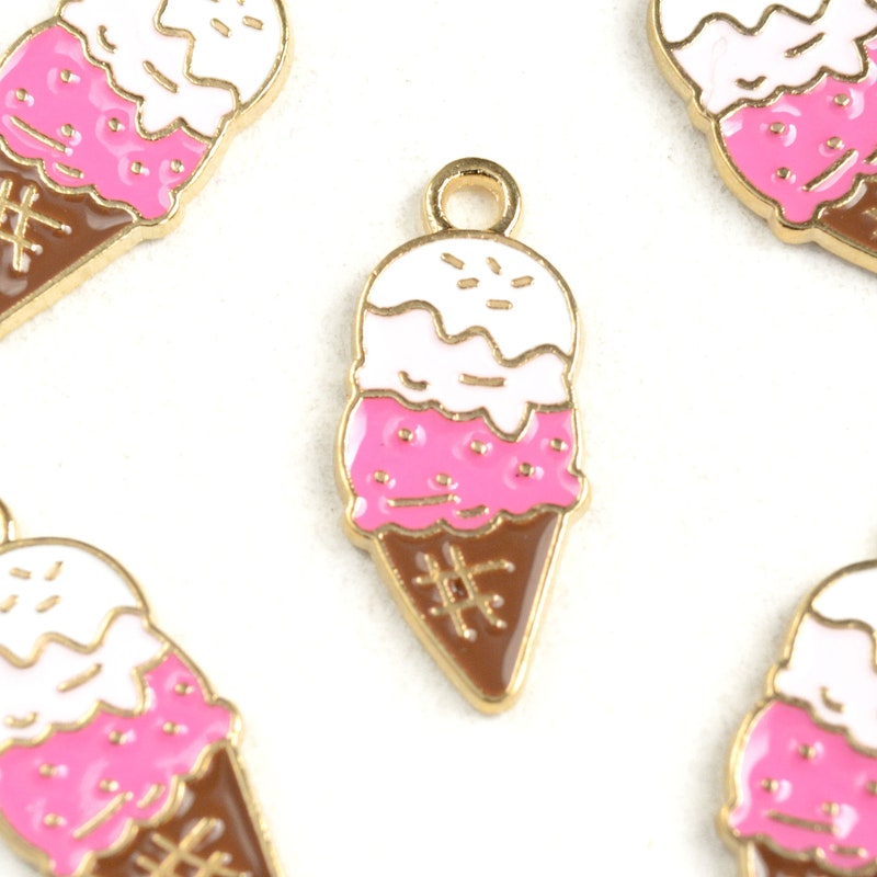 Ice Cream Charms - Etsy