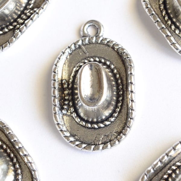 Cowboy Hat Charm - Etsy