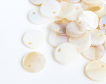 Flat Round Shell - Etsy