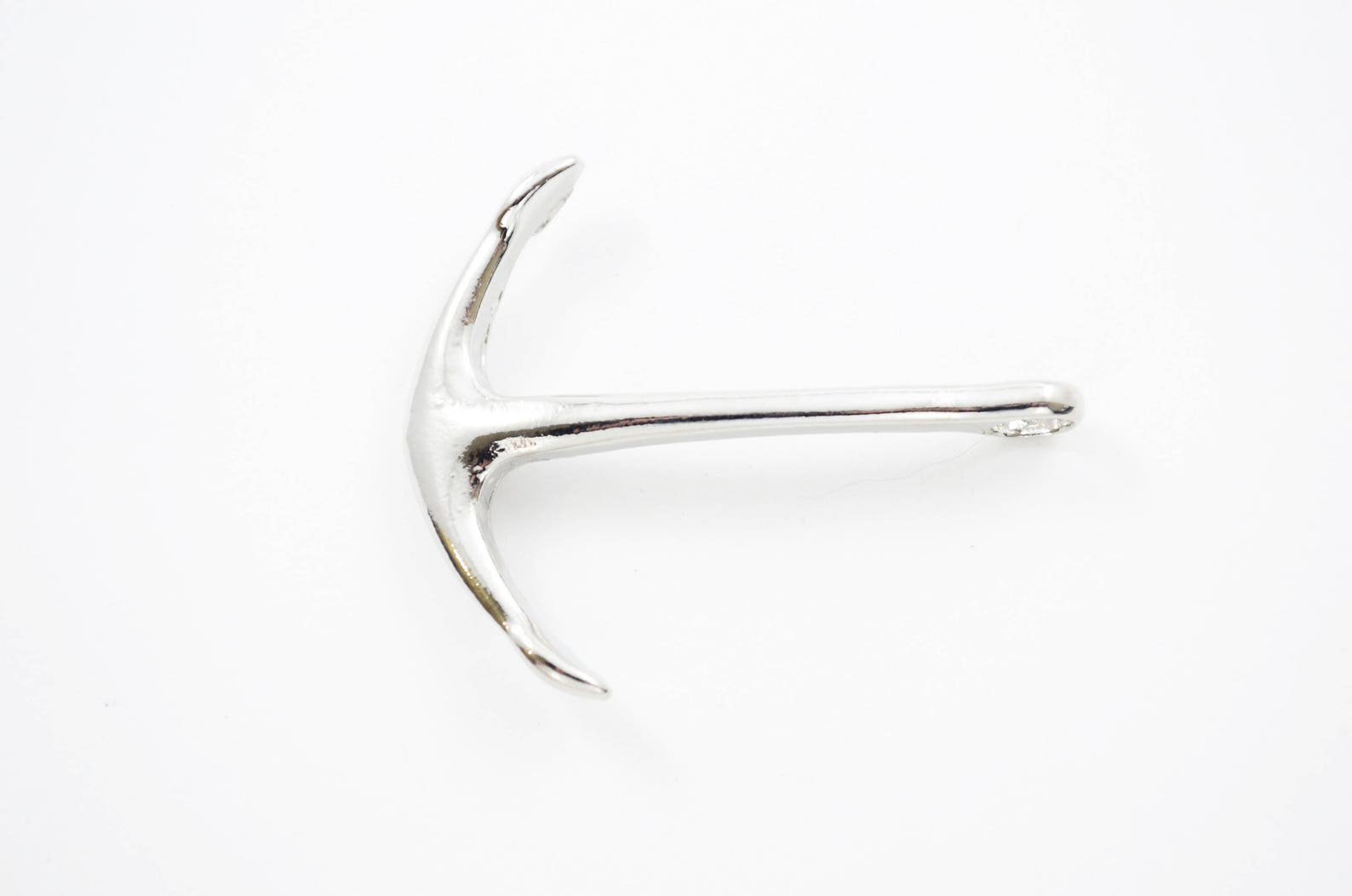 Silver Anchor Clasp Large Clasp Leather or Paracord Bracelet - Etsy