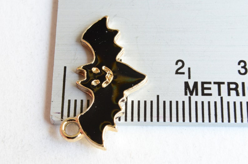 Bat Charms, Gold Toned, 14x23mm - 4 Pieces (887) - Etsy