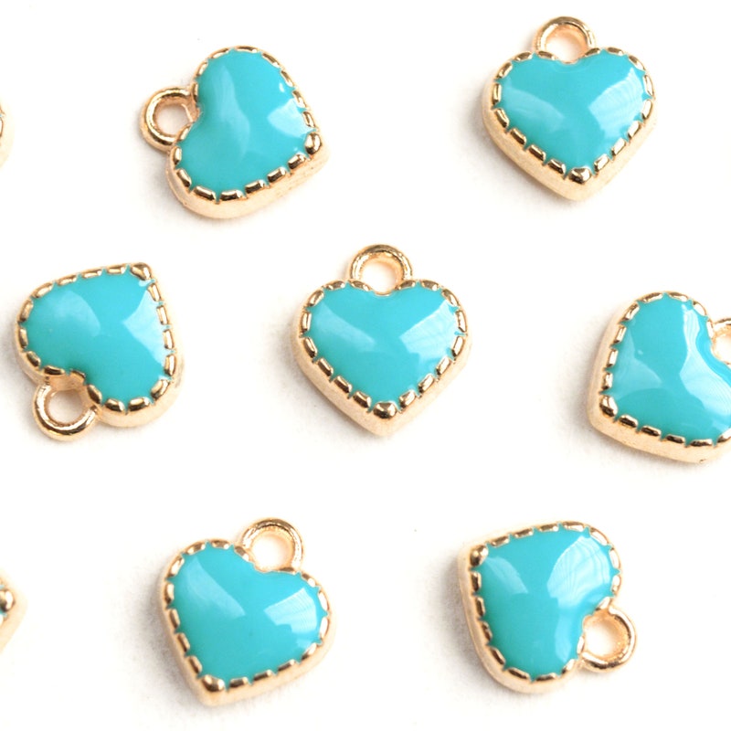 Turquoise Charms - Etsy