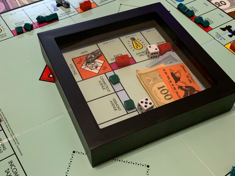 Monopoly Display - Etsy