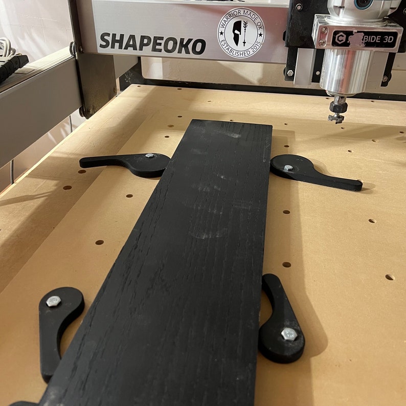 CNC Eccentric Hold Down Clamp (physical Item) | Router Table Workpiece ...