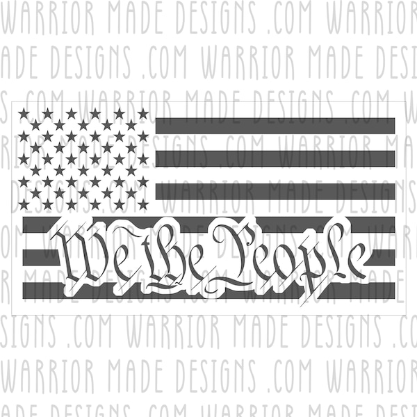 We the People Logo Svg - Etsy