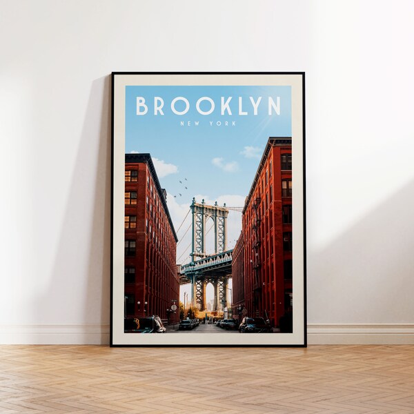 Brooklyn Poster - Etsy
