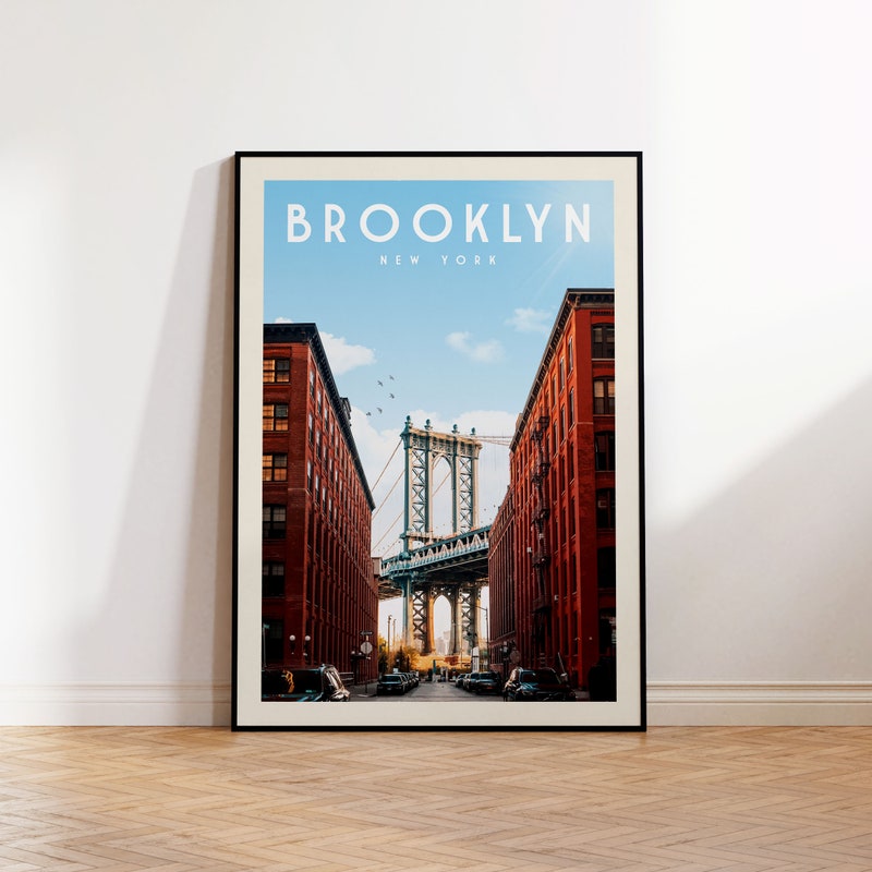 Brooklyn Poster - Etsy