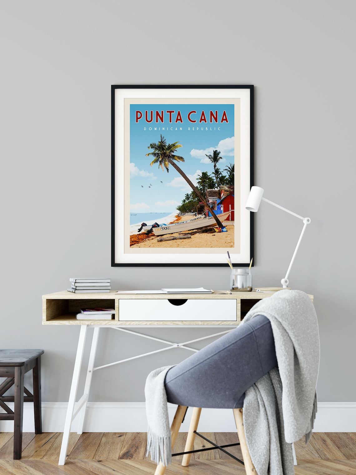 Punta Cana Travel Poster Punta Cana Art Print Punta Cana - Etsy