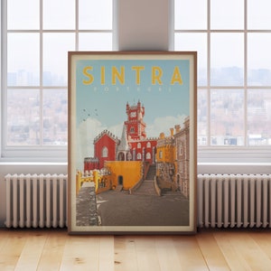 Sintra Portugal Print, Large Wall Art Portugal, Portugal Gift, Sintra ...