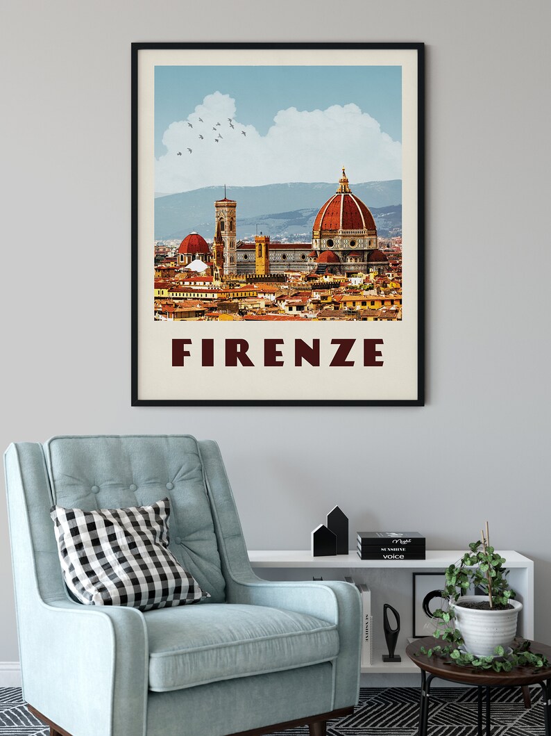 Florence Italy Print Italy Poster Florence Italy Wall Art - Etsy