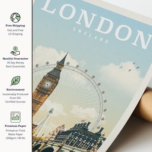 London Wall Art, London Print, London Poster, England Print, English ...