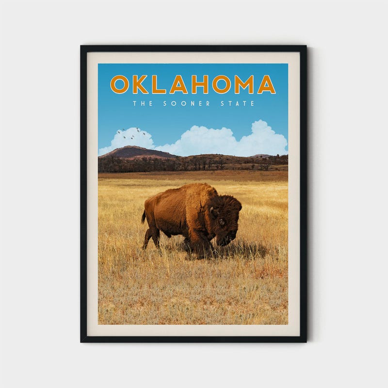 Oklahoma Art - Etsy