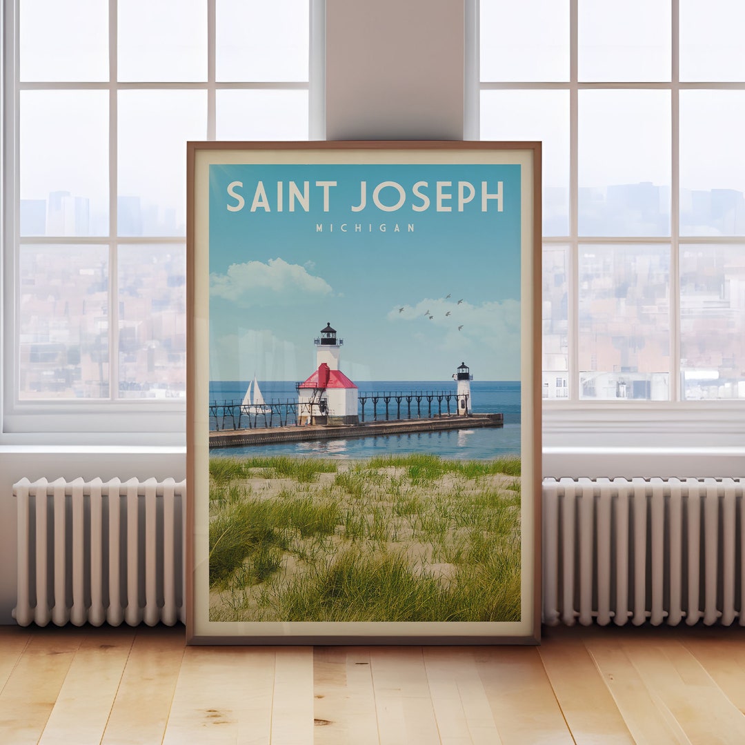 St Joseph Poster, St Joseph Print, St Joseph Wall Art, St Joseph Decor ...