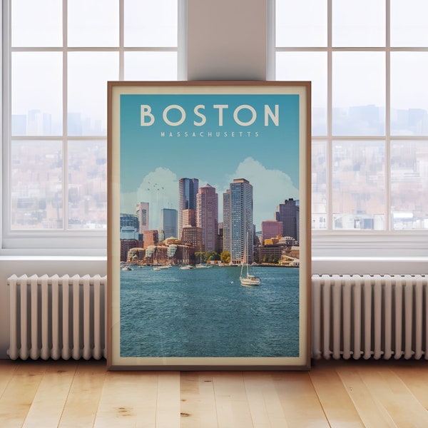 Boston Wall Art - Etsy