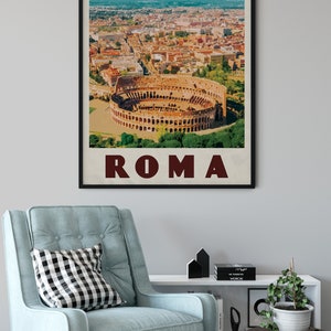Rome Wall Decor Rome Wall Art Rome Print Italy Wall Art | Etsy