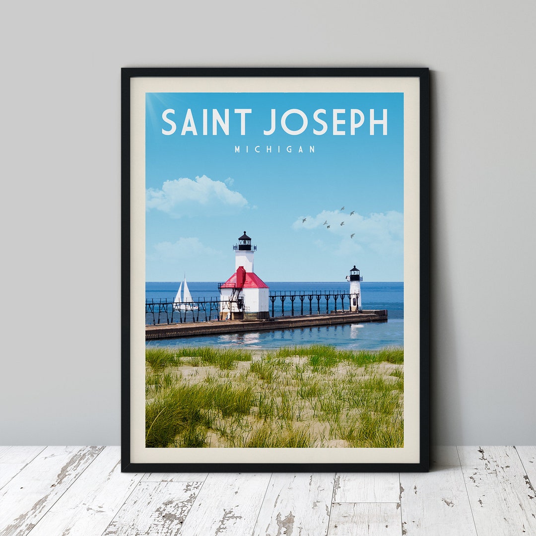 St Joseph Poster St Joseph Print St Joseph Wall Art St - Etsy