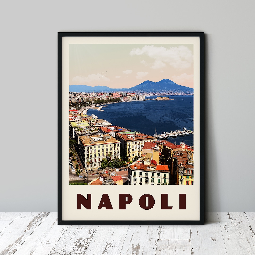 Naples Italy Print Italy Poster Naples Italy Wall Art - Etsy