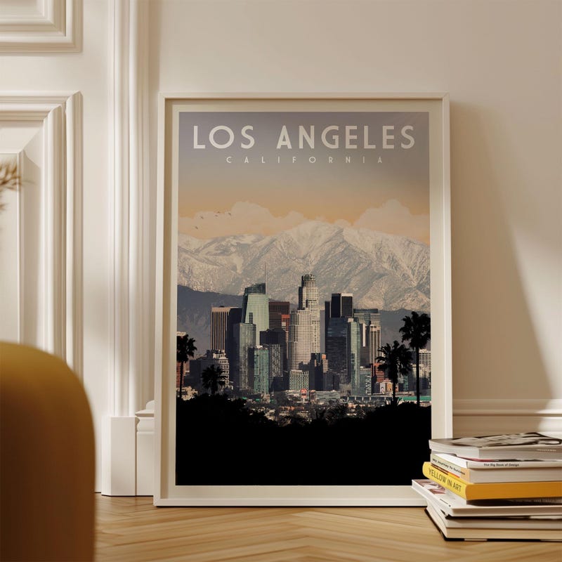 Los Angeles Poster - Etsy