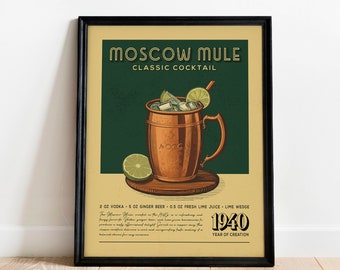 Old Fashioned Cocktail Print, Old Fashioned Cocktail Poster, Bar Wall ...