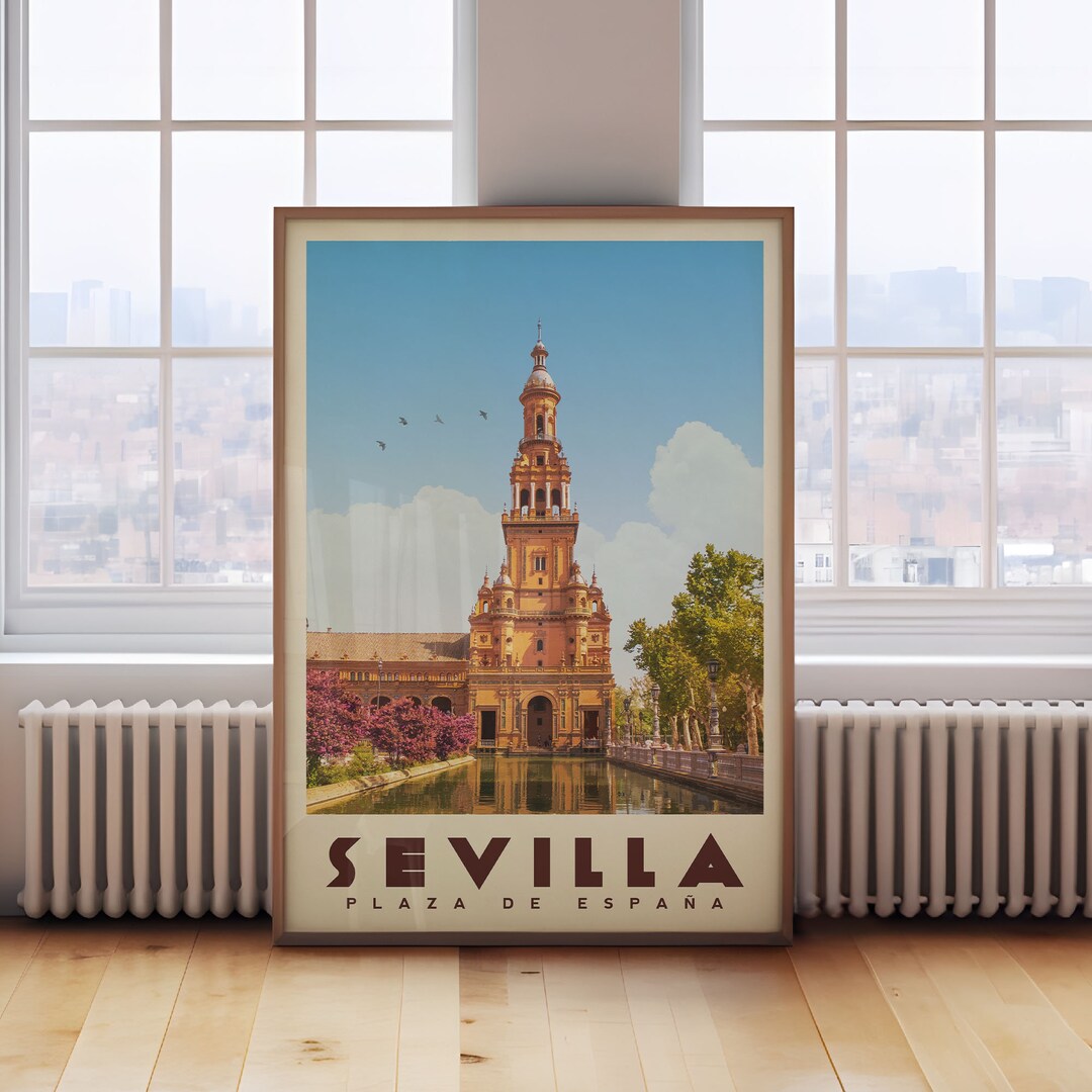 Sevilla Spain Print, Spain Art Prints, Sevilla Wall Art, Sevilla Poster ...