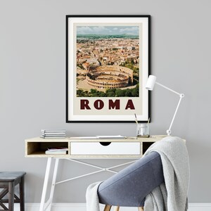 Rome Wall Decor Rome Wall Art Rome Print Italy Wall Art - Etsy