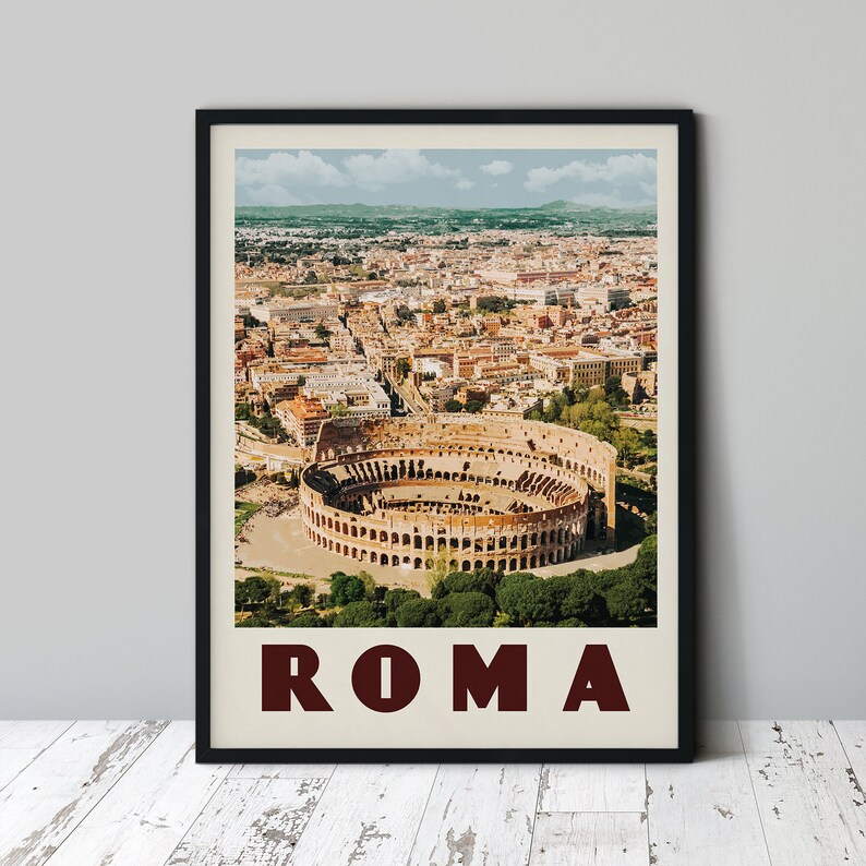 Rome Wall Decor Rome Wall Art Rome Print Italy Wall Art - Etsy