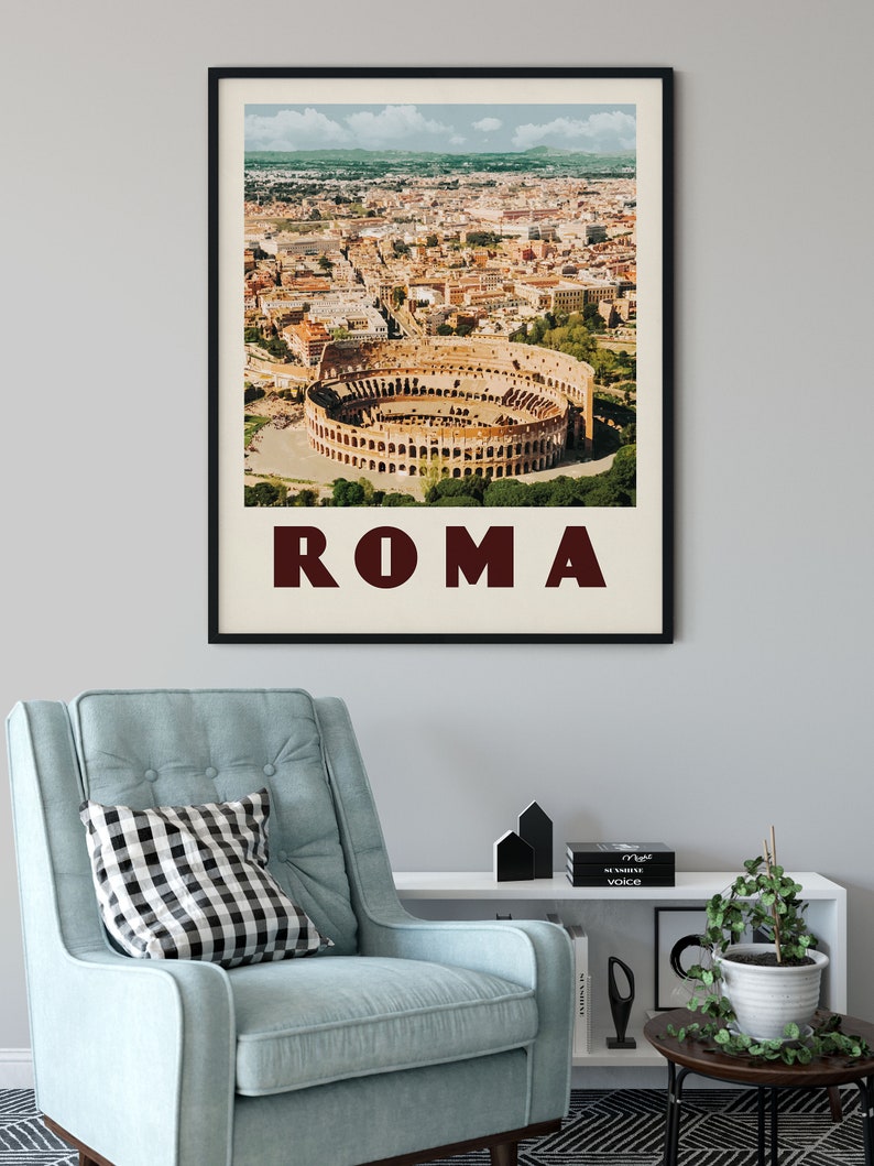 Rome Wall Decor Rome Wall Art Rome Print Italy Wall Art | Etsy