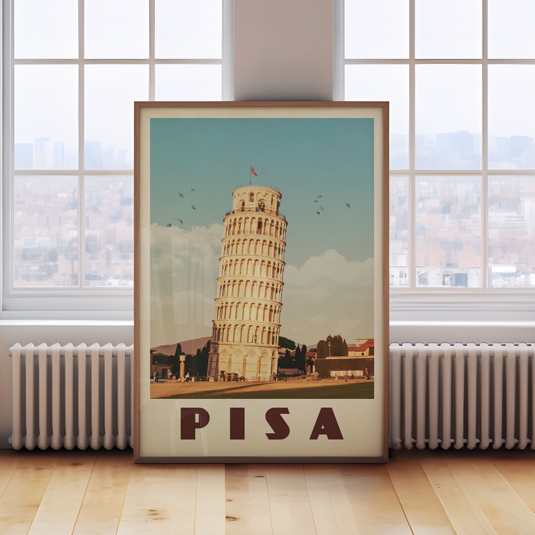 Pisa Italy Print, Italy Poster, Pisa Italy Wall Art, Pisa Wall Decor ...