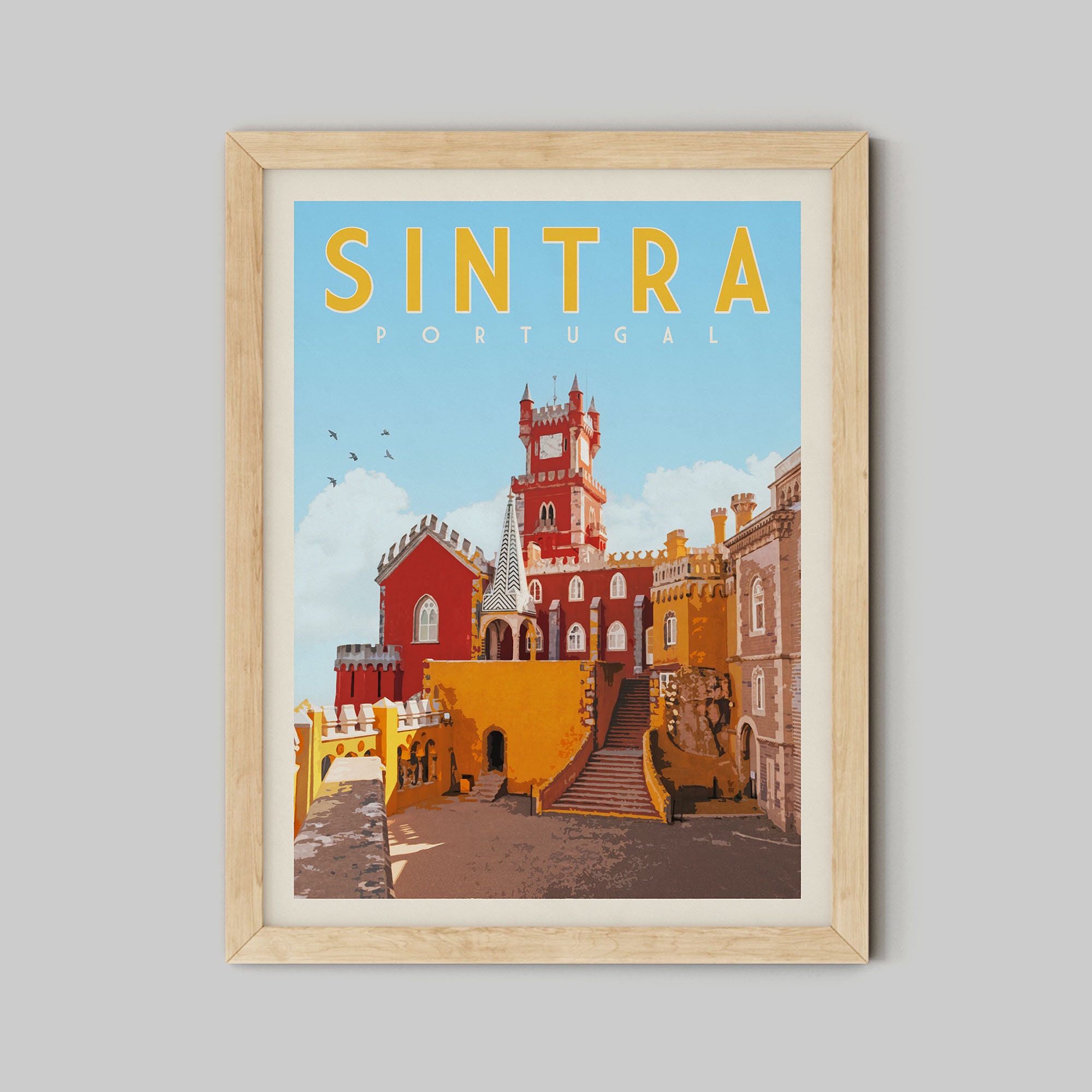 Sintra Portugal Print Large Wall Art Portugal Portugal Gift | Etsy