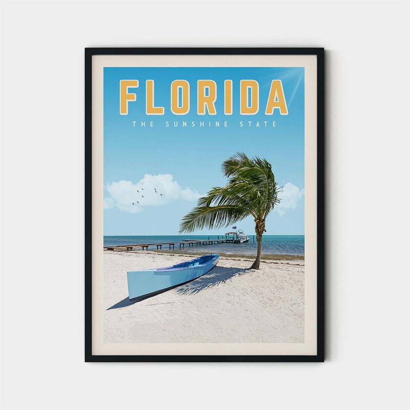 Florida Keys Poster - Etsy