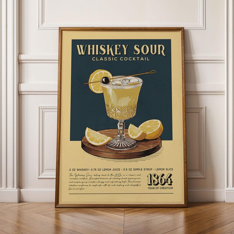 Whiskey Poster - Etsy