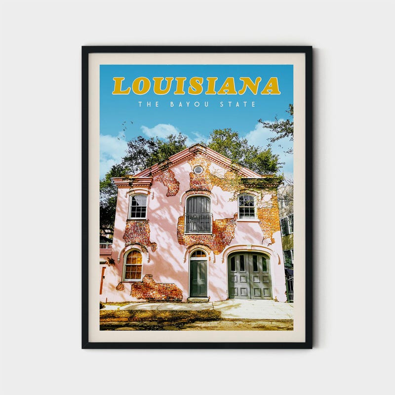 Louisiana Wall Art - Etsy