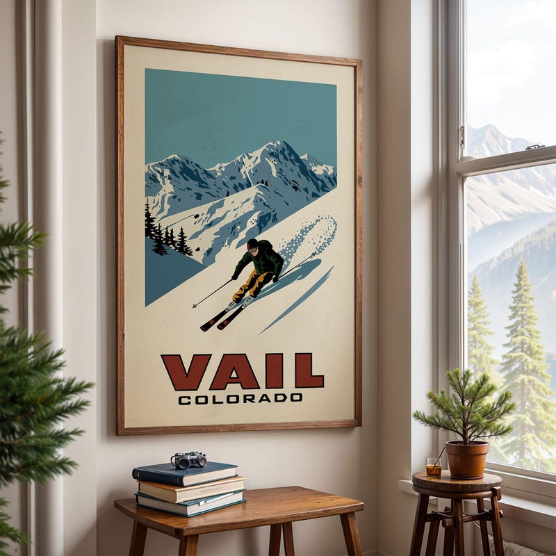 Colorado Posters Vintage - Etsy