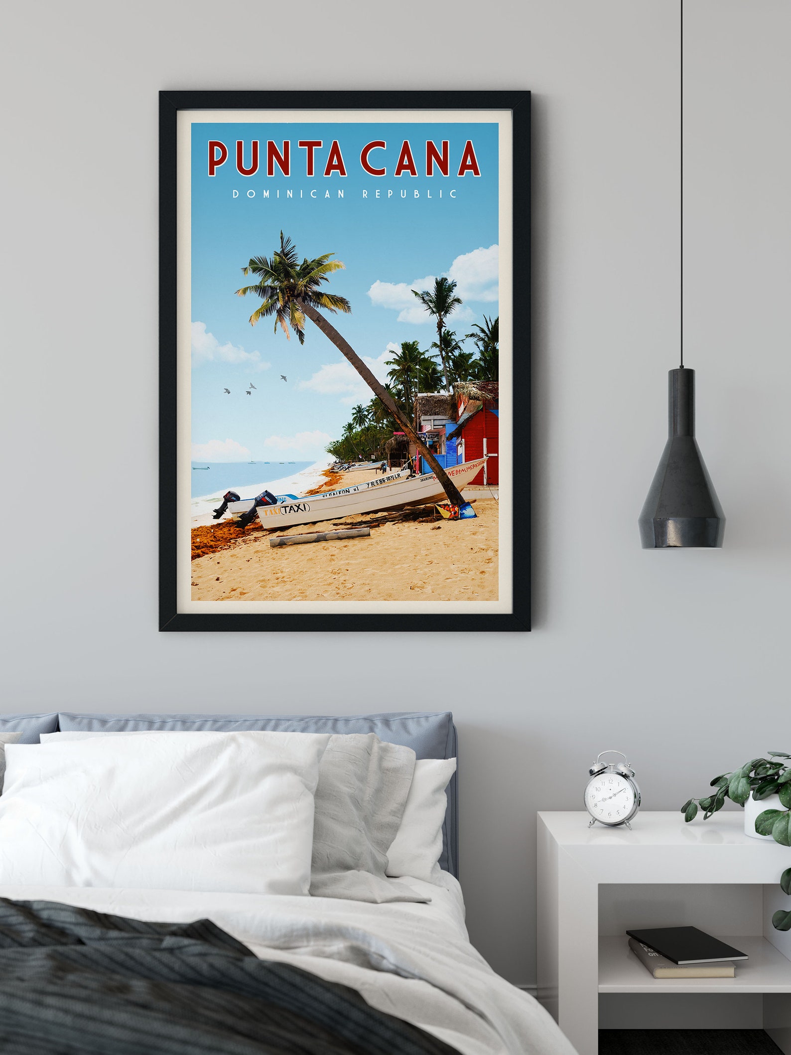 Punta Cana Travel Poster Punta Cana Art Print Punta Cana - Etsy