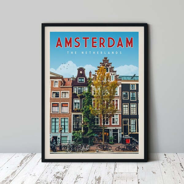 Netherlands Poster - Etsy